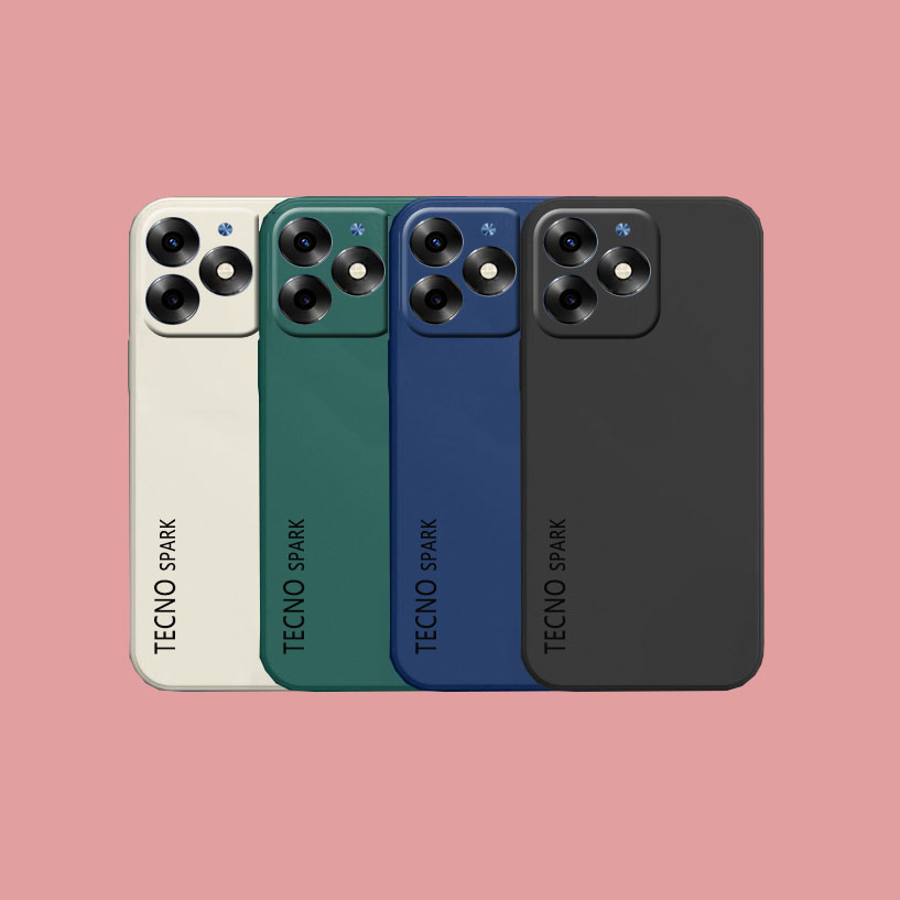 Official Original Silicon Phone Casing For Tecno Spark 10 20 7 Pro 10C ...