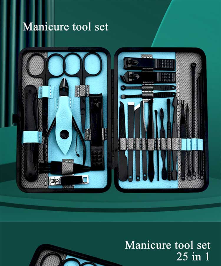 BORN PRETTY Manicure Set 10/15/25 pcs Full Function Kit Professional ...