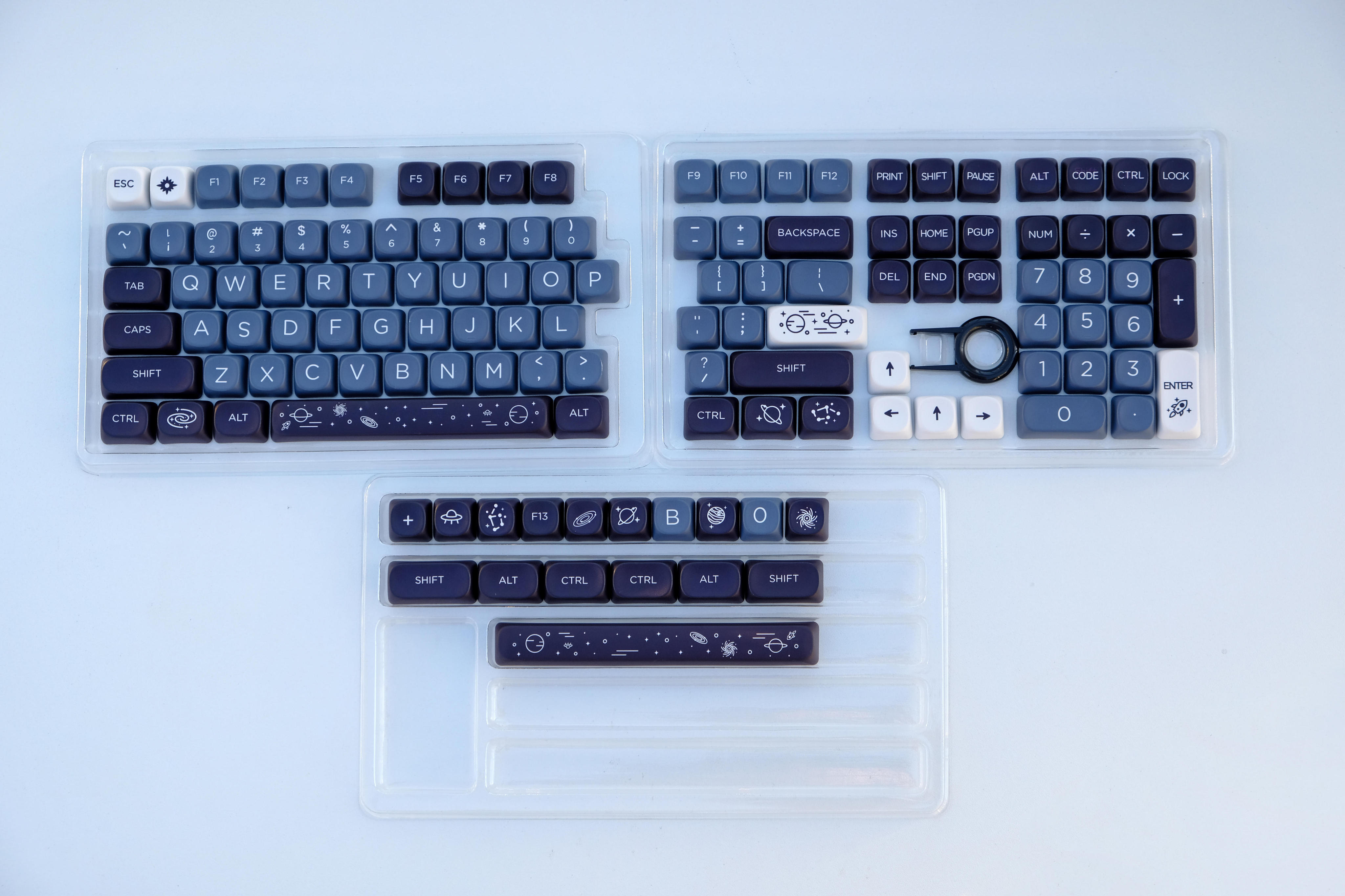 GMK Galaxy keycaps 126 Keys MOA Profile DYE-SUB Personalized GMK ...