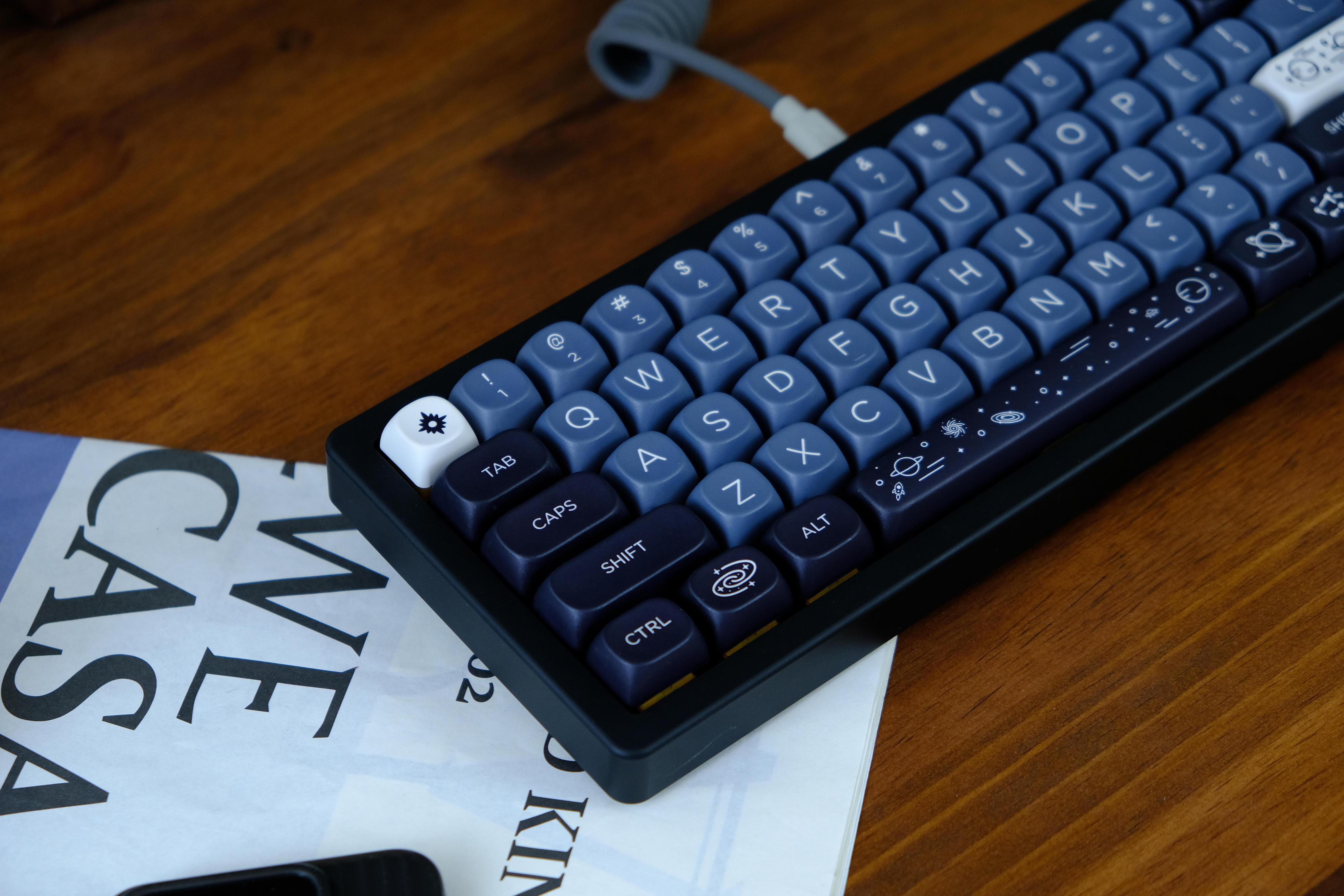 GMK Galaxy keycaps 126 Keys MOA Profile DYE-SUB Personalized GMK ...