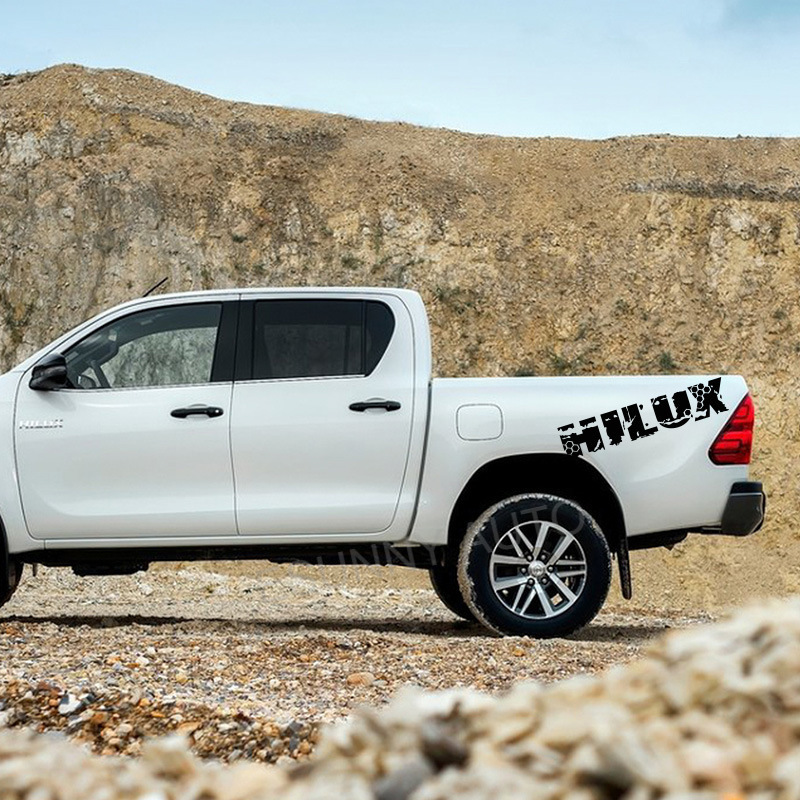 TOYOTA HILUX Revo / Vigo Auto Vinyl Tuning Decals DIY Styling Car ...