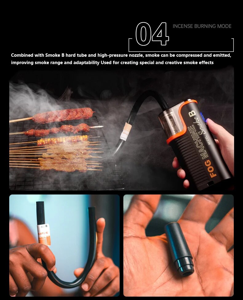 LENSGO Smoke B/S/K/S MiNi 40W Portable Hand-Held Fog Machine Studio ...