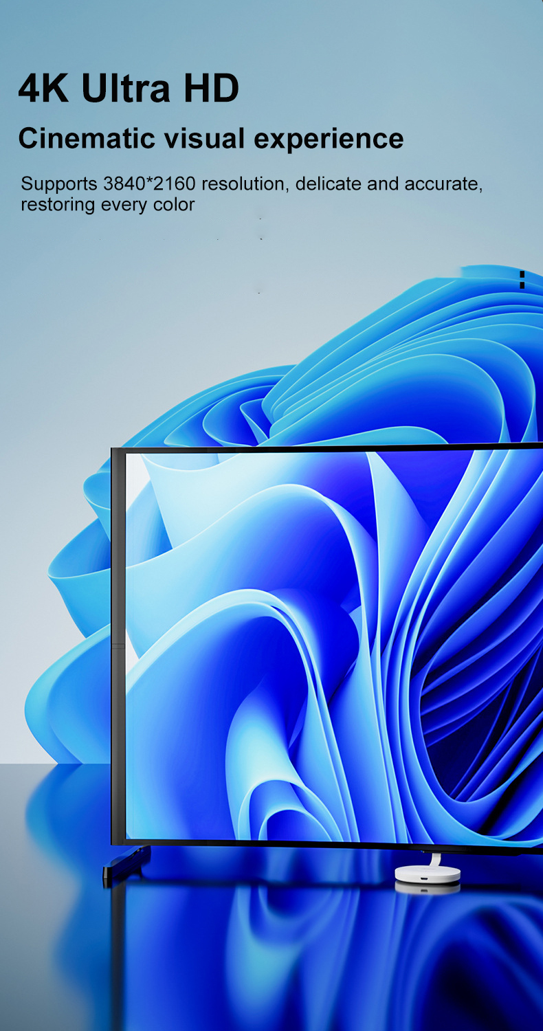 4K Ultra HD Wireless HDMI Dongle Display Receiver 1080P Mobile Wireless ...