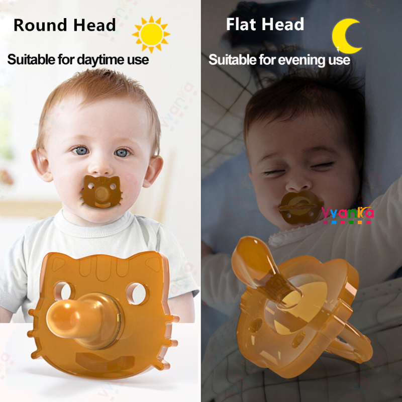 From PH Baby day and night Silicone Baby Pacifier for Newborn Heart ...