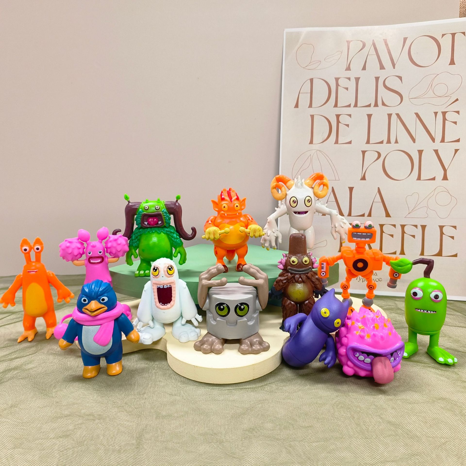 13Pcs/Set My Singing Monsters Action Figure Toy PVC Model Doll Wubbox ...