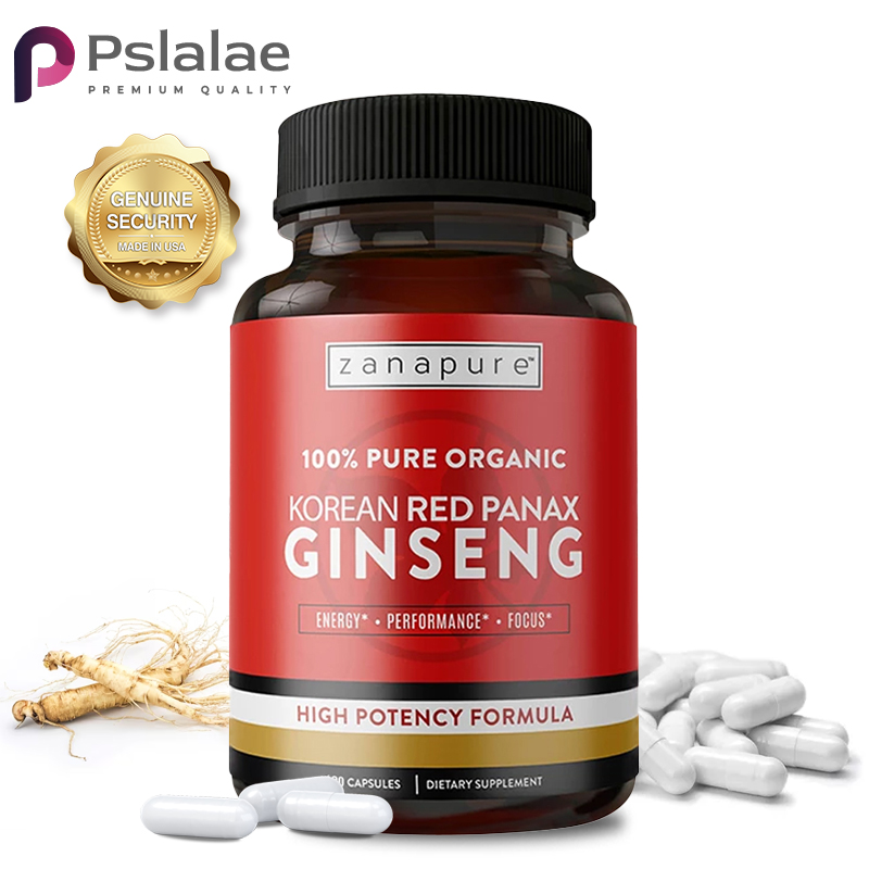 Organic Korean Ginseng - To Help Improve Health, Energy, Focus and ...