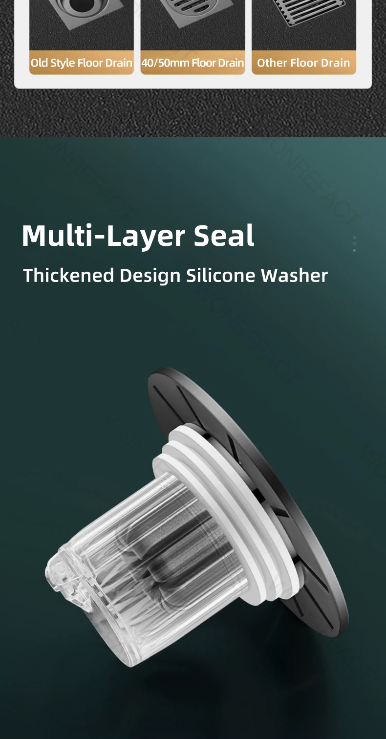 Drain Inner Core Drain Odor-proof And Insect-proof Tool Bathroom Floor ...