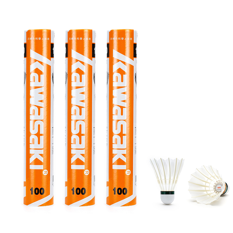 Kawasaki Shuttlecock 12PCS King Kong 200 3 in1 Badminton Goose&Duck ...