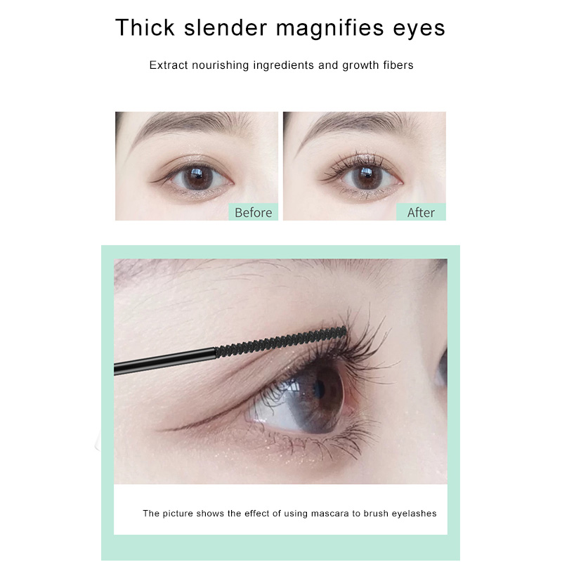 SUAKE Curling Mascara Ultra-fine Small Brush Head Mascara Slim And ...