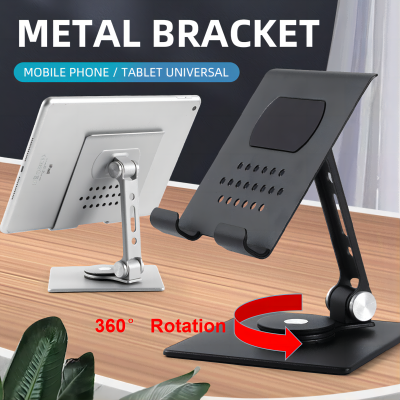 360°Rotation Phone Stand Tablet Stand Foldable Tablet Holder Phone ...