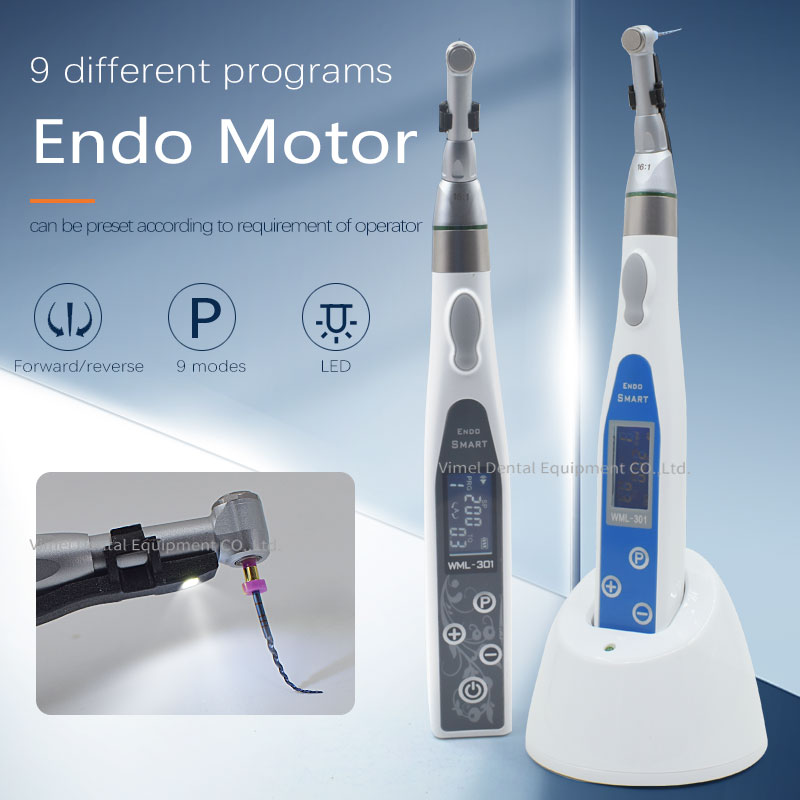 Wireless LED Dental Endo Motor Endo Smart 9 Program with Light 16:1 ...