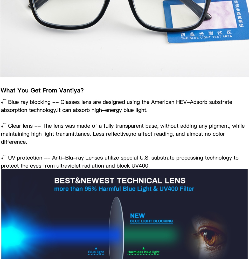 Photochromic Anti Radiation Glasses For Men Sun Adaptive Anti Blue ...
