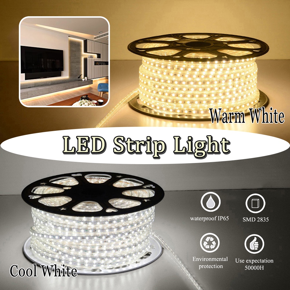 Yowxii Warm/White Led Strip Lights Indoor Outdoor Led Lights For Room ...