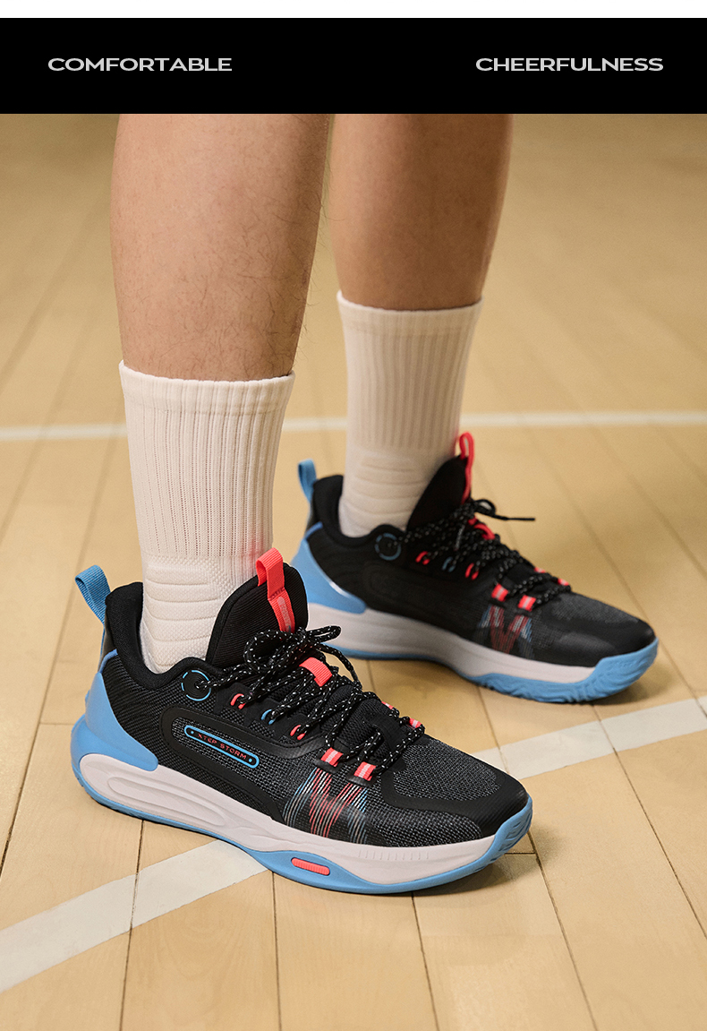 XTEP Fengchi 1.0-V2 Men Basketball Shoes Wear-resistant Non-slip Actual ...