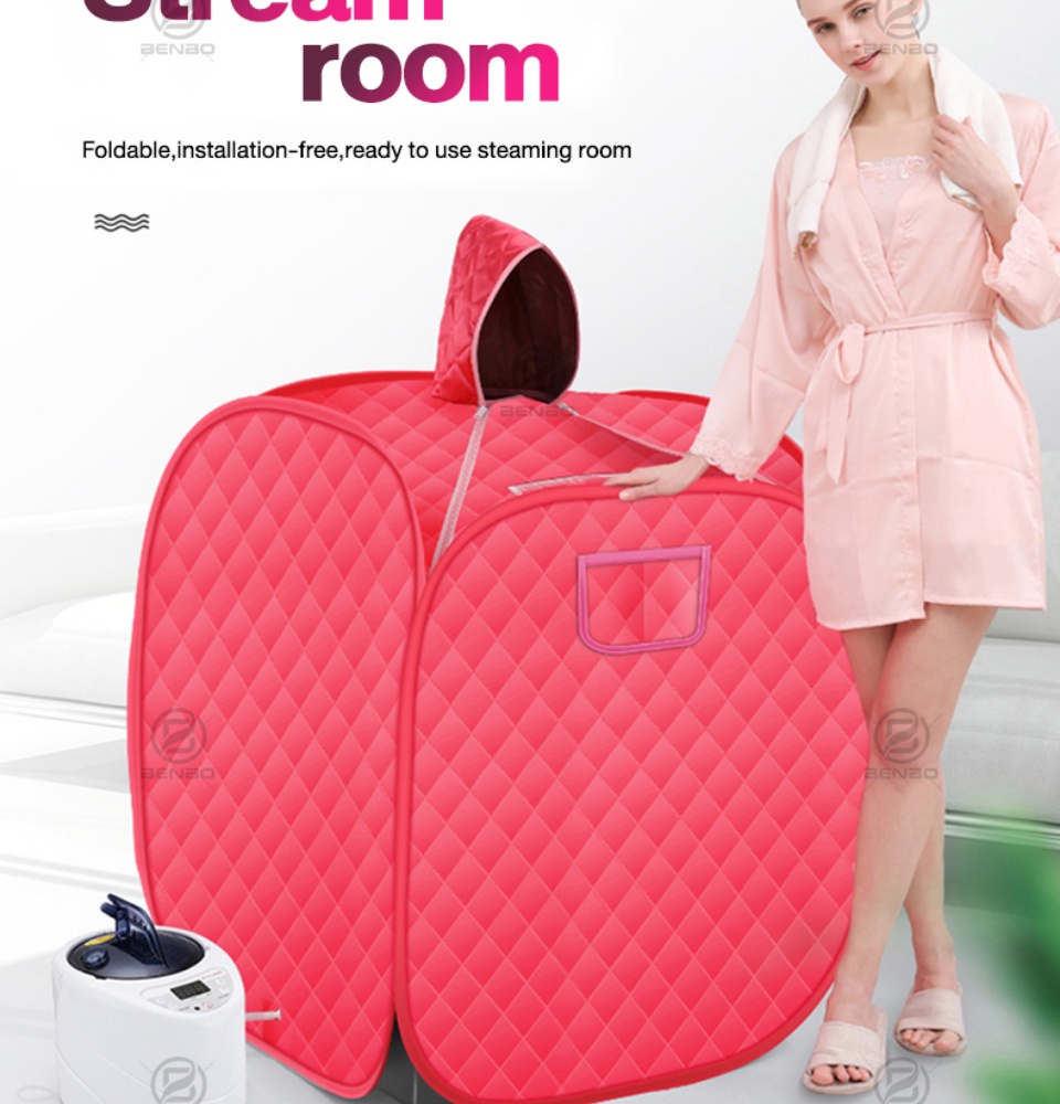 MIYAMOKI Sauna Steam Bath Portable Box Body Steamer Machine | Shopee ...