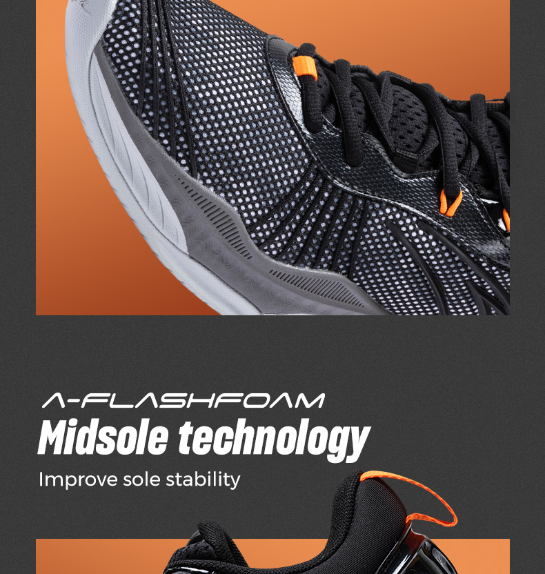 ANTA Men KT FIRE 2 V2 Klay Thompson Basketball Shoes Wear-resistant ...