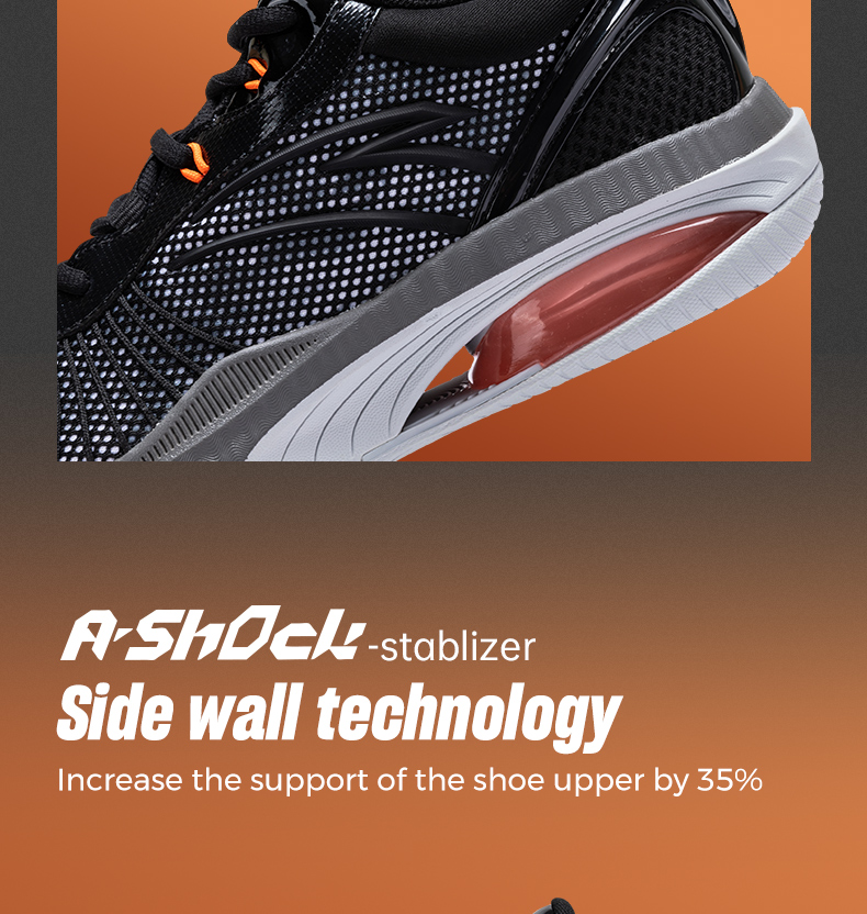 ANTA Men KT FIRE 2 V2 Klay Thompson Basketball Shoes Wear-resistant ...