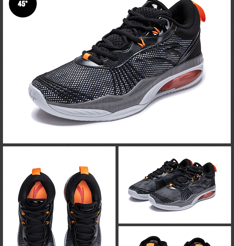 ANTA Men KT FIRE 2 V2 Klay Thompson Basketball Shoes Wear-resistant ...