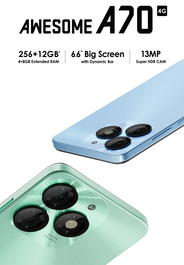 itel A70 RAM 12GB (4GB+8GB)+ROM 256GB 5000mAh Type-C | Shopee Philippines