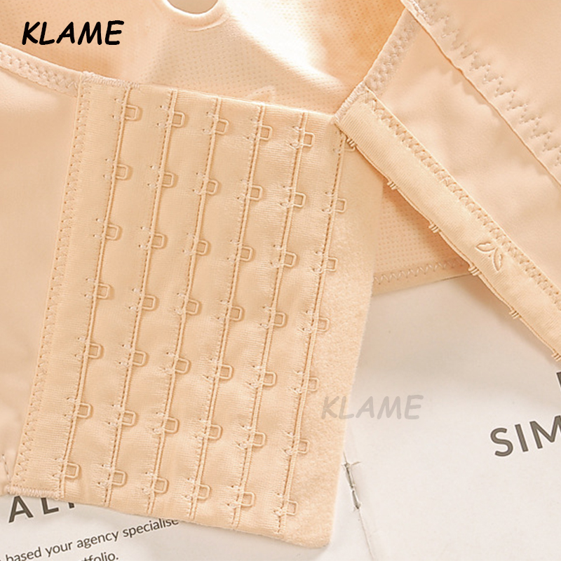 KLAME 34-50 CDE Plus Size Bra Adjustable Sexy Deep V-neck Bralette ...