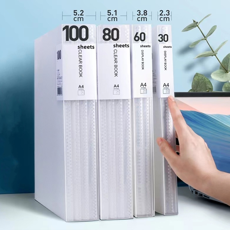 A4 Large capacity transparent File Folder Multi-layer file Organizer ...