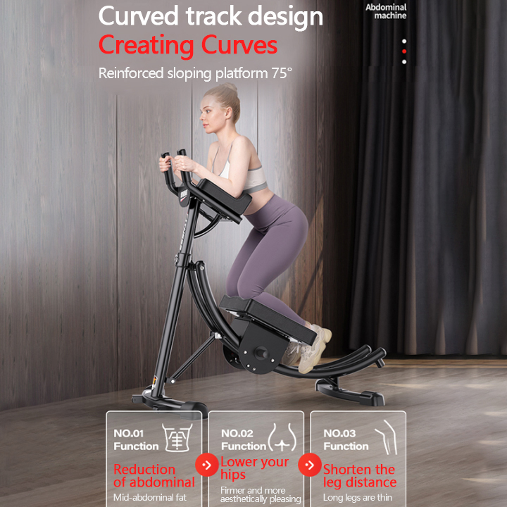 Abdominal Trainer Fitness Equipment AB Trainer Exercise Machine ab ...