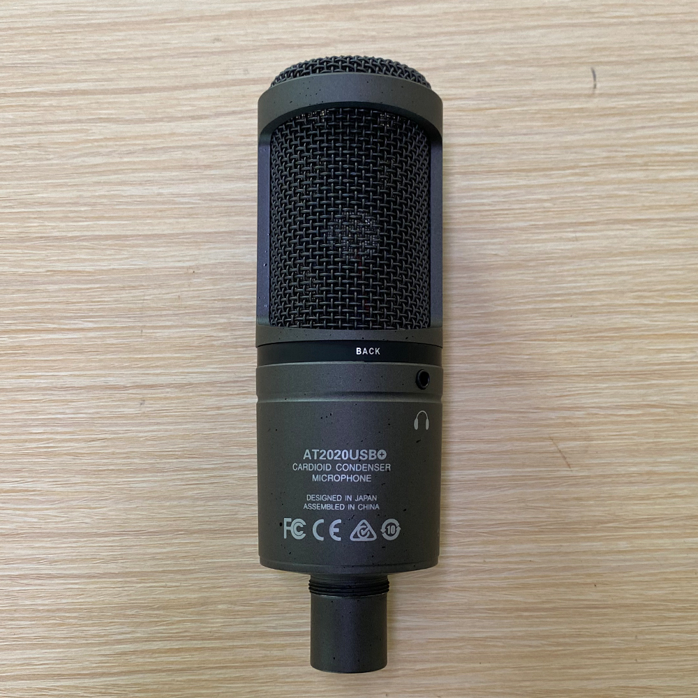 Audio Technica AT2020USB+ USB Microphone PC Mic AT2020 USB Plus ...