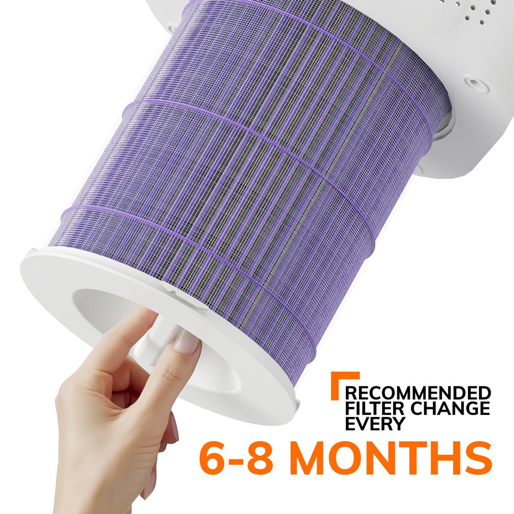 MIUI 2-in-1 Air Purifier & Humidifier Home Air Purifier Removes 99.97% ...