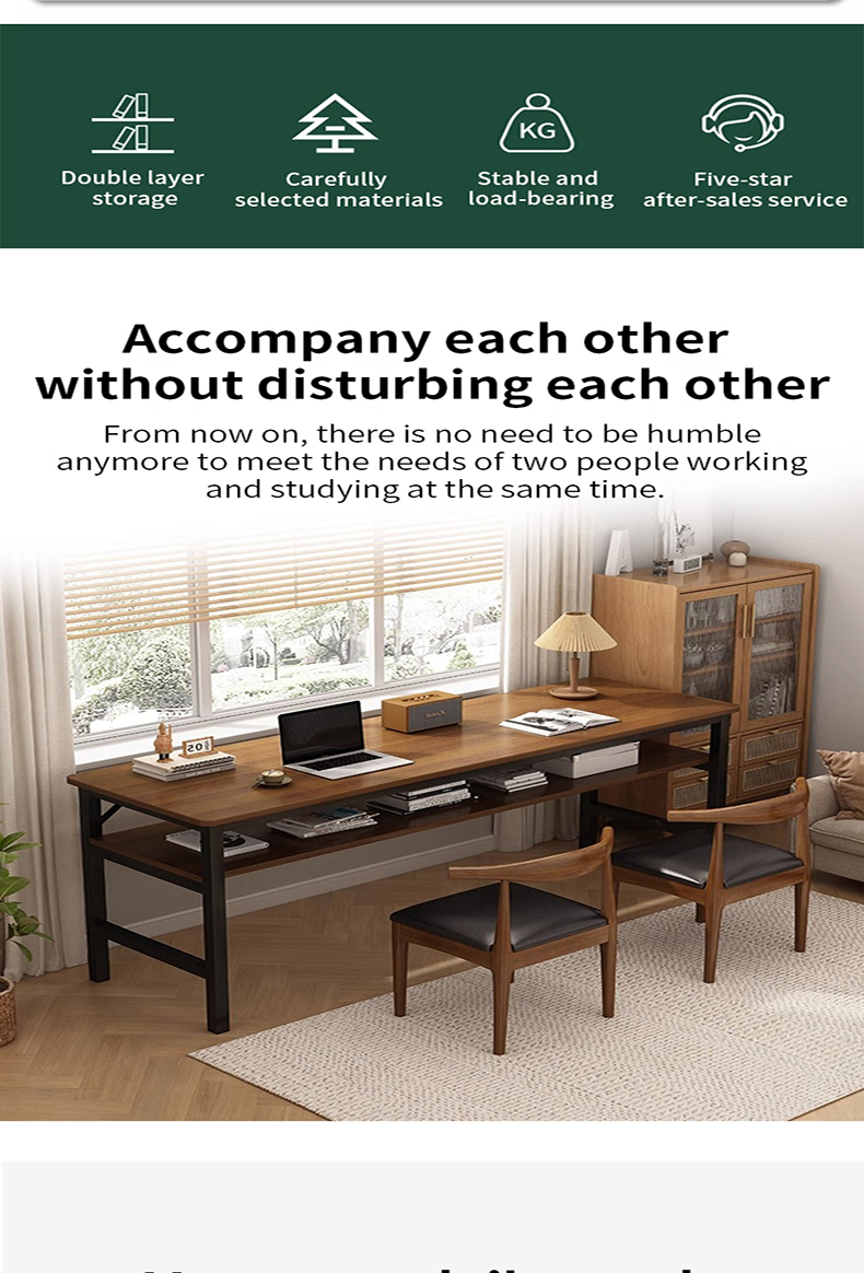 Study Desk with Drawer | Solid Wood Computer & Office Desk for Home ...