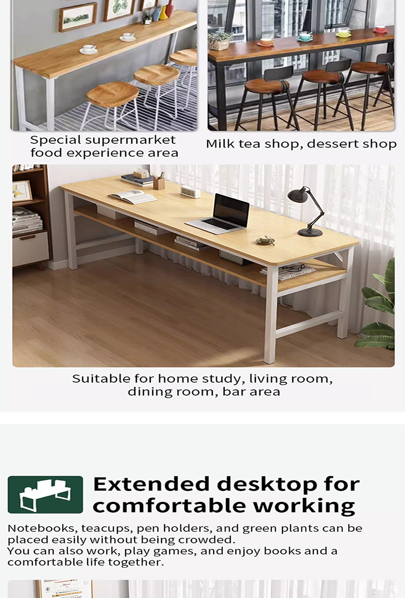 Study Desk with Drawer | Solid Wood Computer & Office Desk for Home ...