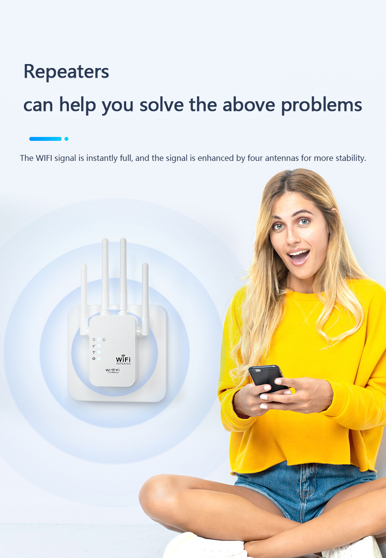 Full signal at 10,000 meters GB wifi extender wifi extender 5g wifi ...