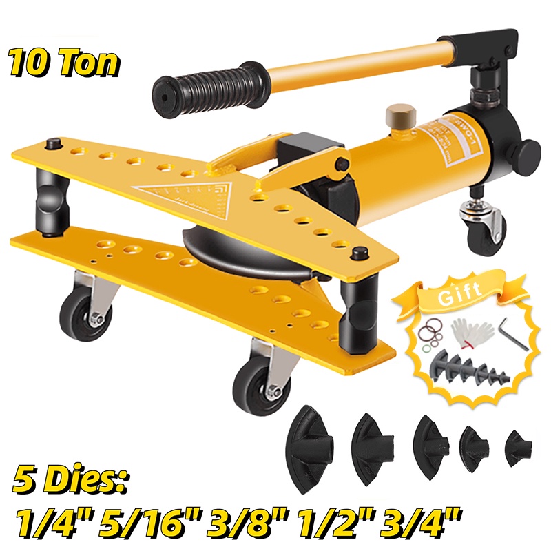 SWG-1 1 Inch Integral Manual Hydraulic Bender For Steel Bar Galvanized ...