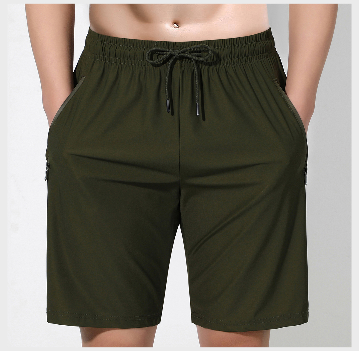 [Size:28-40] URBAN PIPE Taslan Shorts For Men Quick-dry W/ Zipper ...