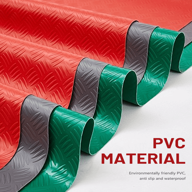 Pvc Rubber Mat Chekered Anti-Slip Rubber Matting Floor Rubber Matting ...