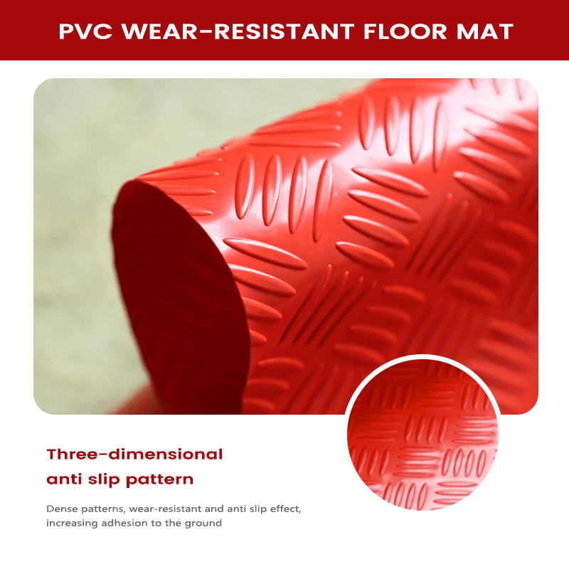 Pvc Rubber Mat Chekered Anti-Slip Rubber Matting Floor Rubber Matting ...