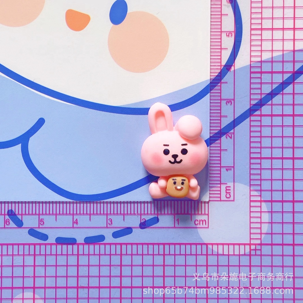 Cartoon BTS Jibitz Croc Accessories Cute Jibits Charm BT21 Croc Jibbits ...