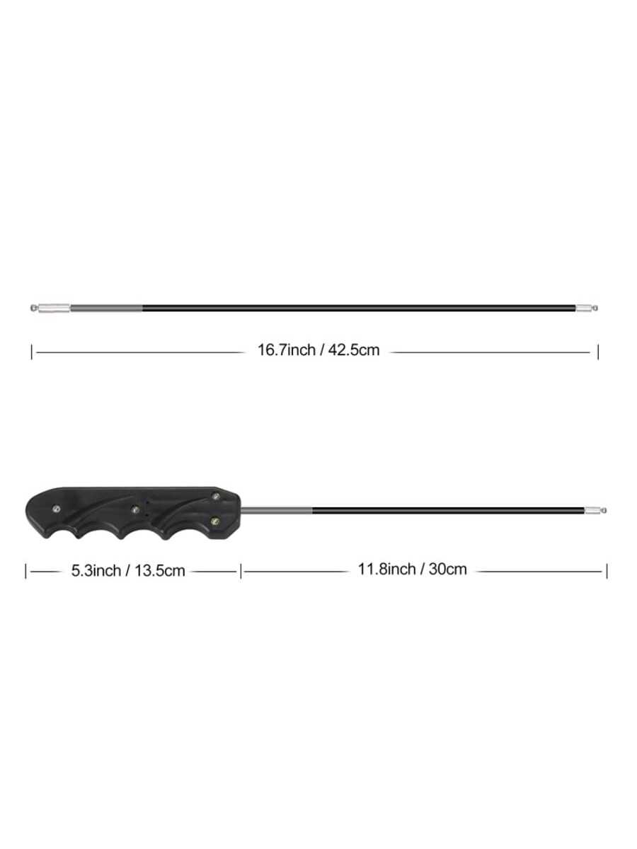 Portable Safety Tool Wire Self defense Whip Defense Staff Portable ...