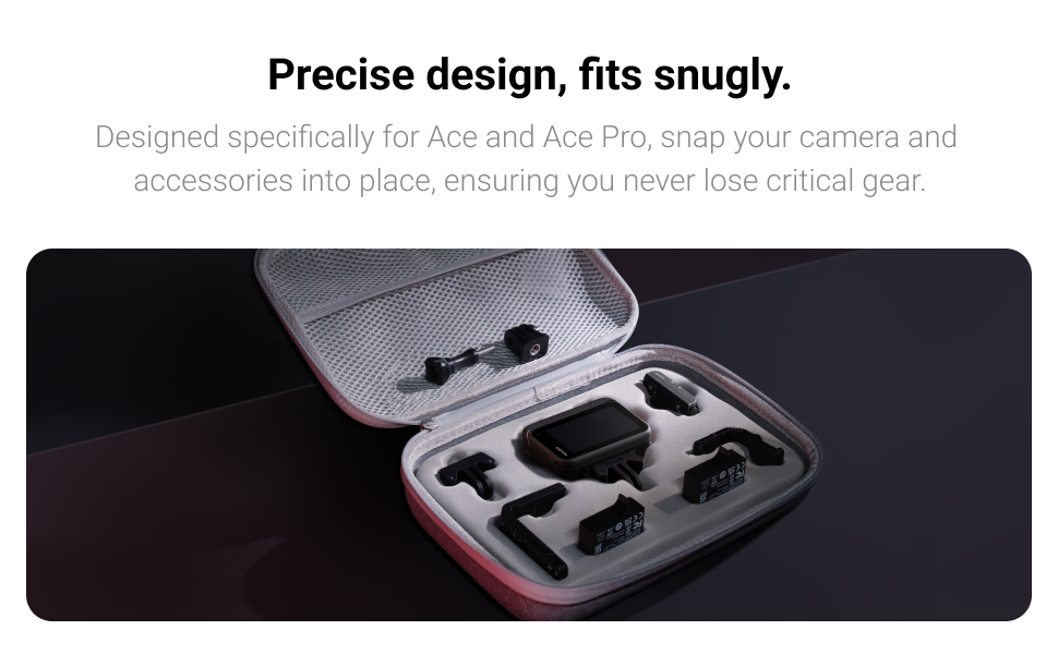 Insta360 Ace/Ace Pro Accessories（Carry Case/Mic Adapter/USB Cover ...