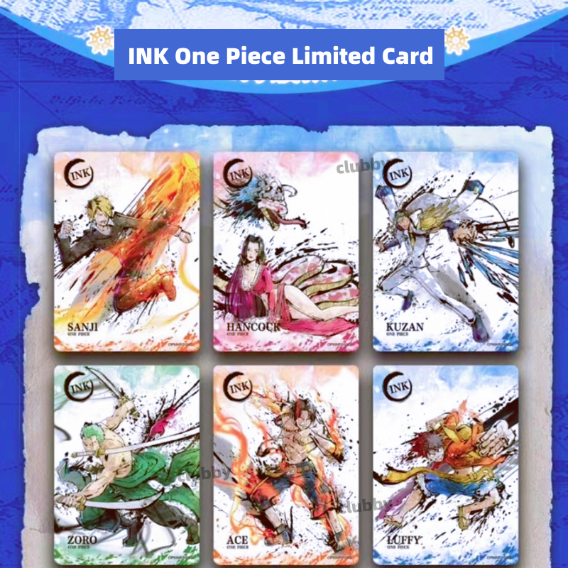 60PCS One Piece Card SZR/SSP/Original INK Splash Ink Card Deluxe ...