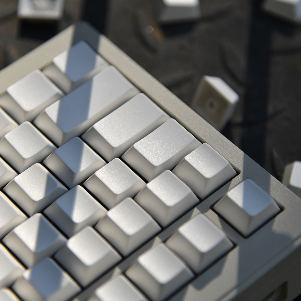 White ice large set 152 keys PBT keycaps MDA/SOA profile For mechanical ...