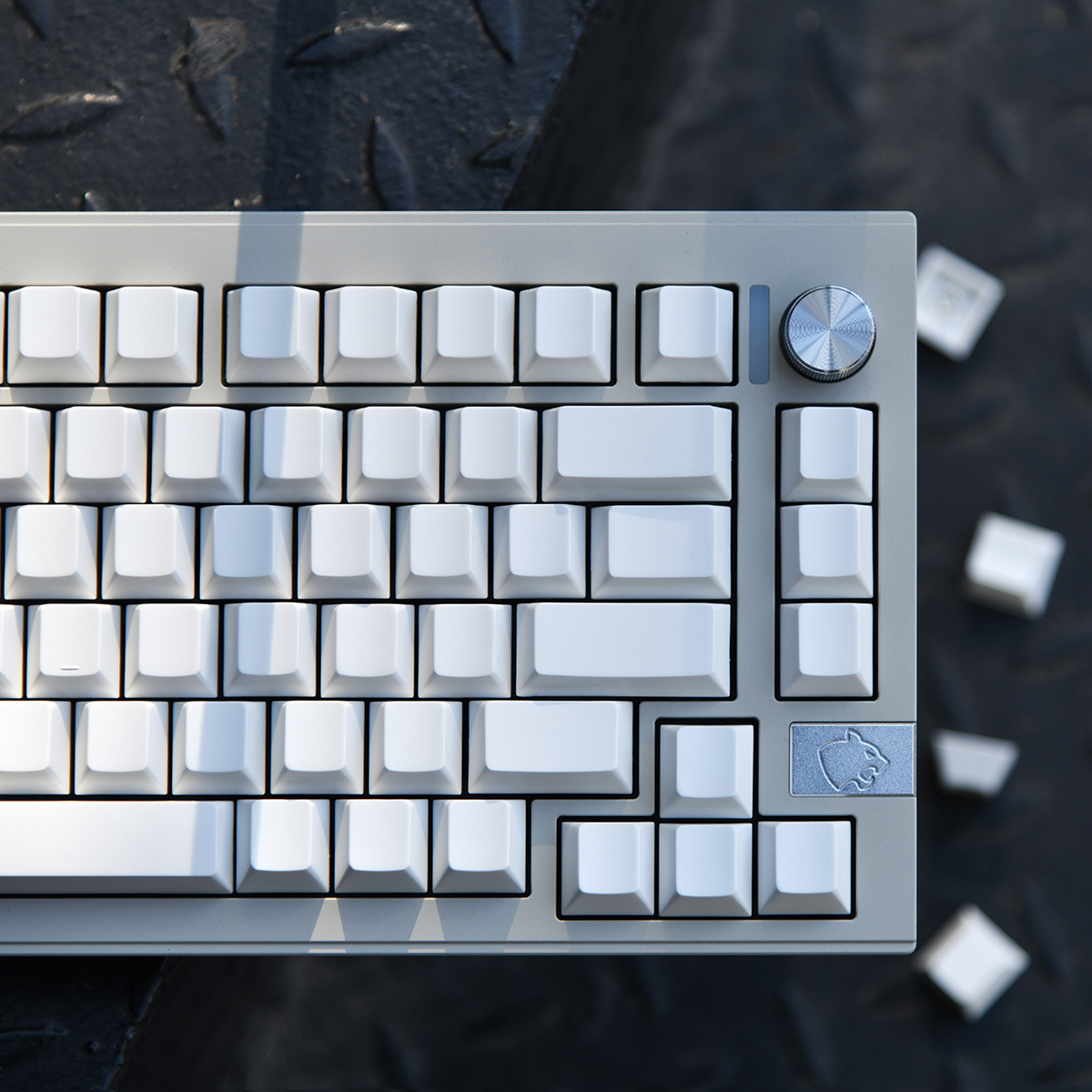 White ice large set 152 keys PBT keycaps MDA/SOA profile For mechanical ...
