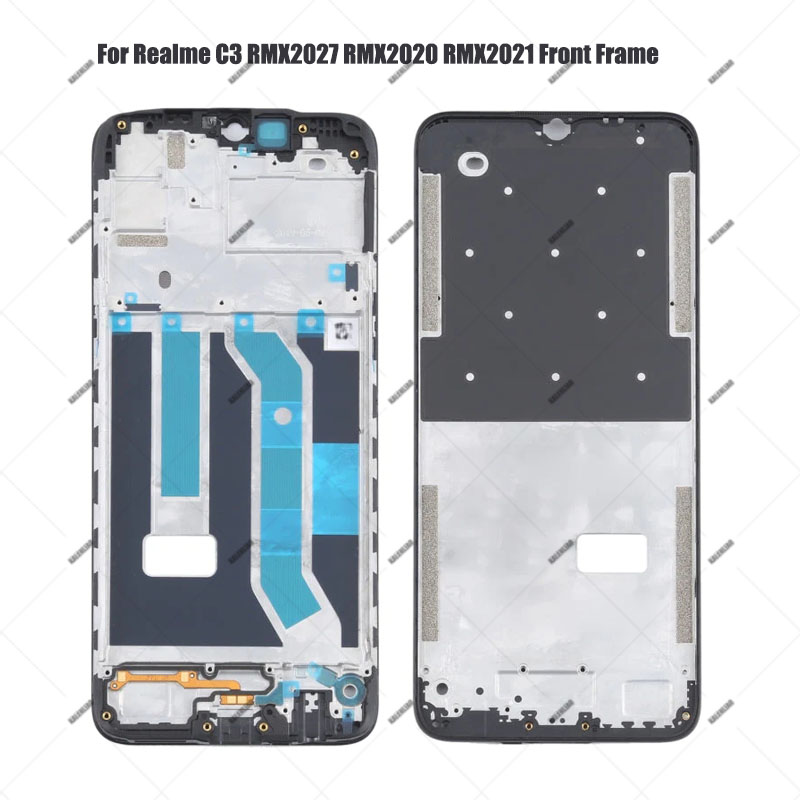 Realme C3 RMX2027 RMX2020 RMX2021 Front Middle Frame Housing Battery ...