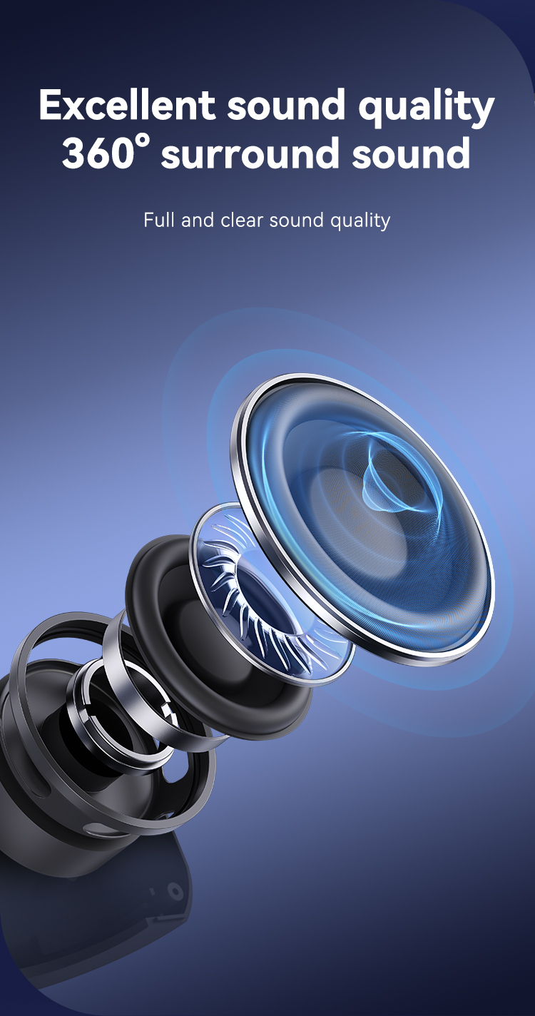 USAMS Mini Audio Music Wireless BT Speaker Bluetooth 5.3 Colorful ...