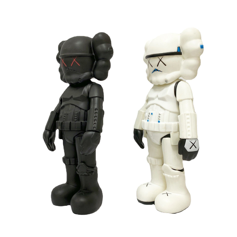 25cm New XX Eyes KAWS Cosplay Star Wars Imperial Stormtrooper Death ...