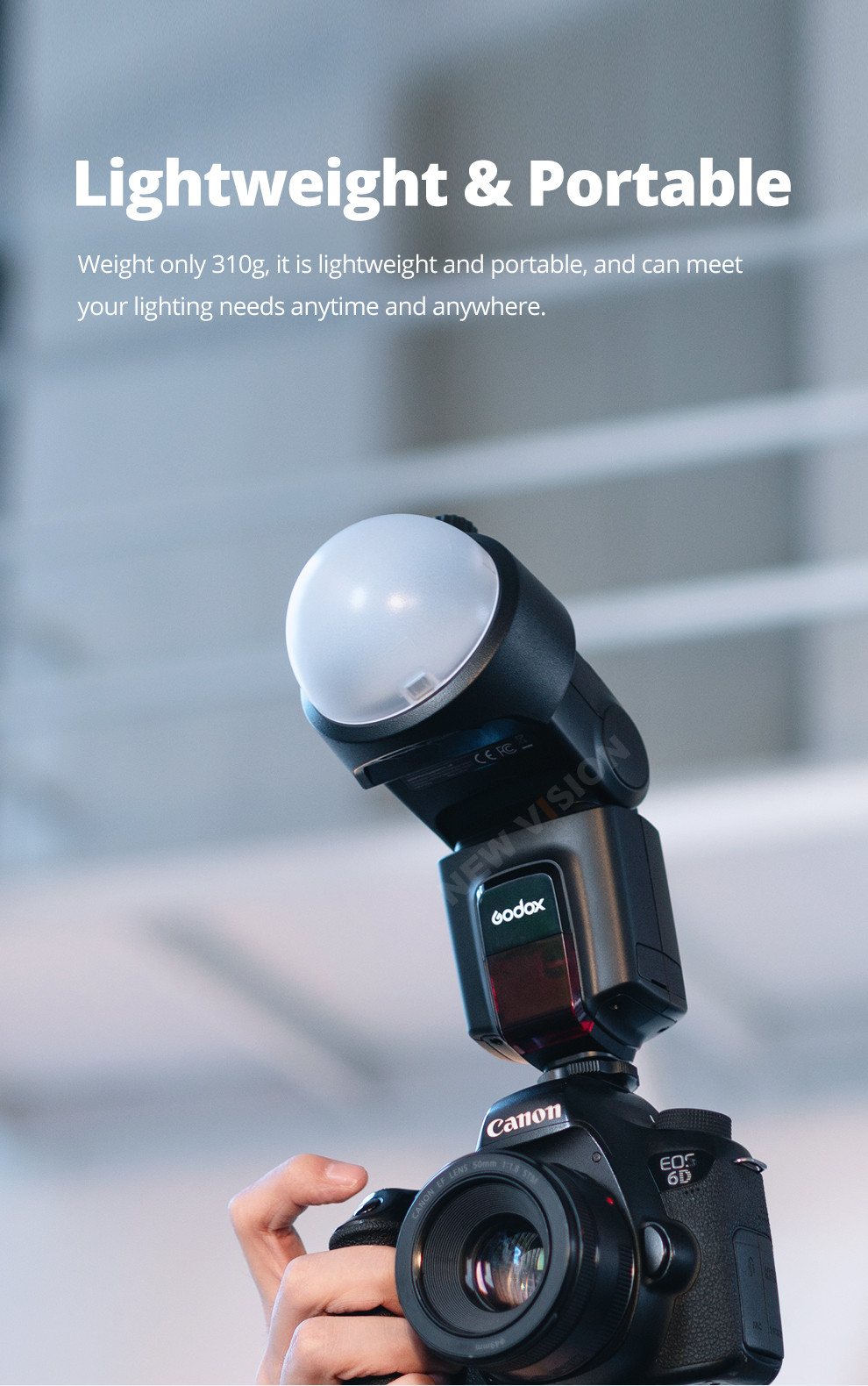 Godox TT520 II Flash TT520II with Build-in 433MHz Wireless Signal ...