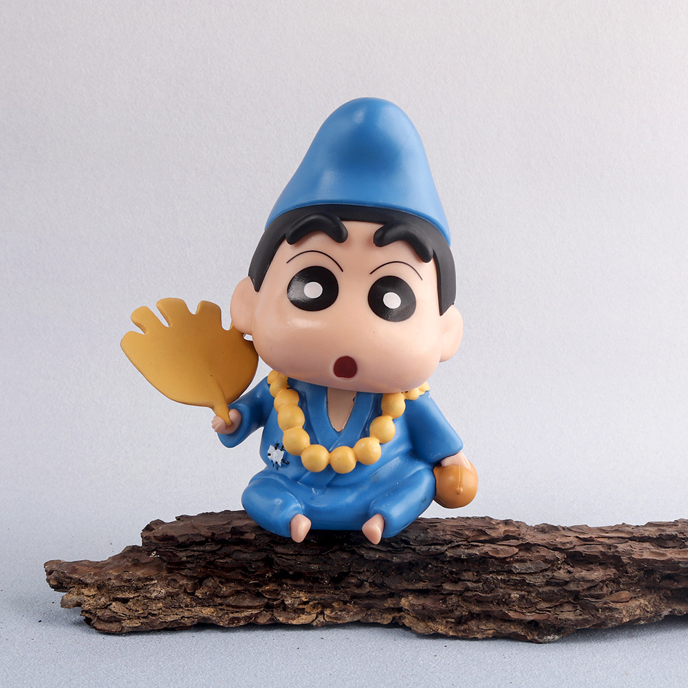 13-15cm Anime Crayon Shin-chan Figure Nohara Shinnosuke Cosplay Clown ...