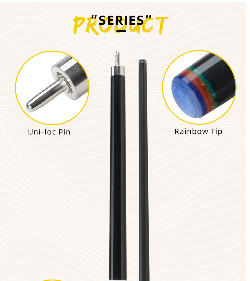 PREOAIDR Carbon Fiber Pool Cue Stick 3142 Billiards Maple Technology ...