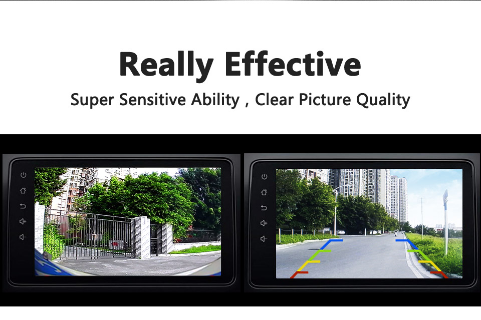 Smartour 4K AHD 1920*1080P Fisheye Lens Vehicle Car Front Rear View ...