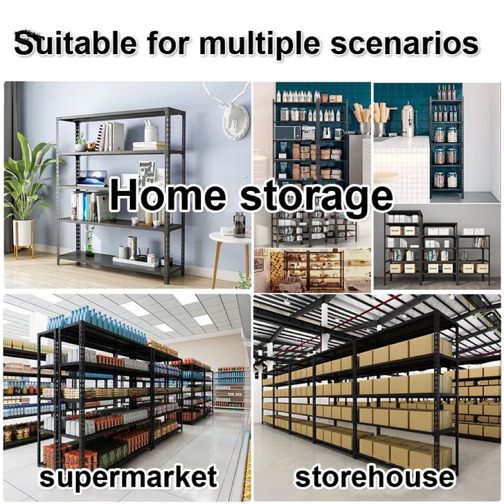 【wqhl1.ph】90*180 Metal Rack Steel Rack Boltless Rack Organizer Layer ...
