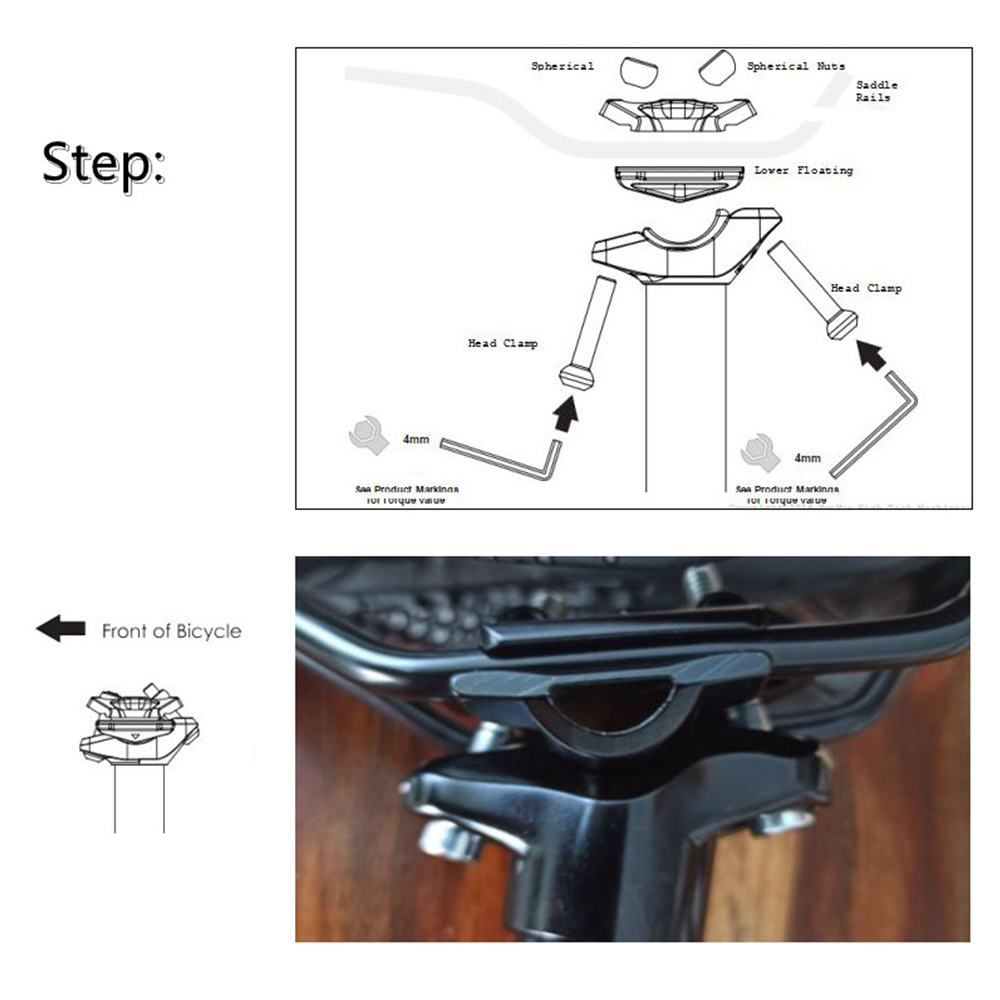 KS EXA Form 900I Bicycle Dropper Lift Seatpost Adjustable Height 30.9 ...